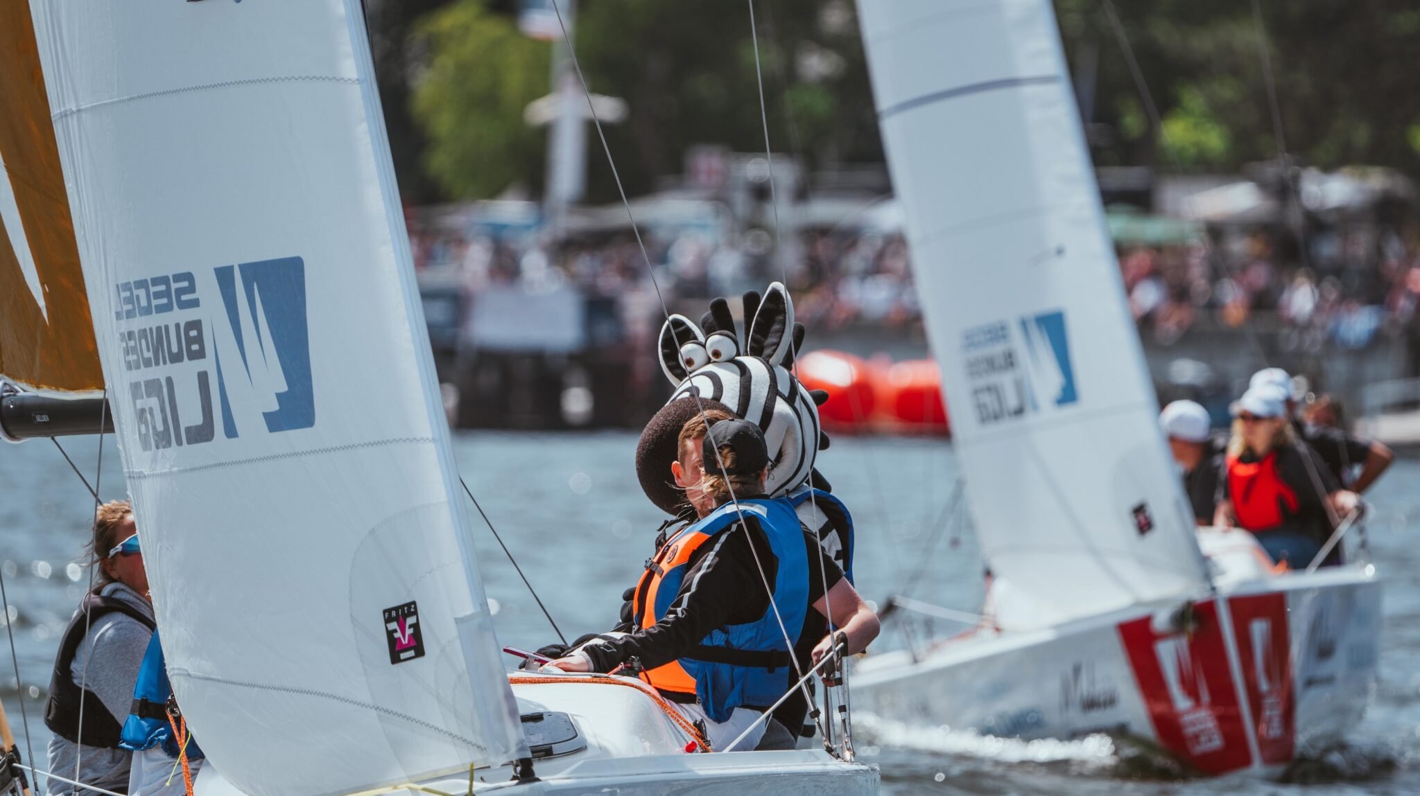 Hein Daddel ist „för de Küste“ und auch beim Segeln das beste ...