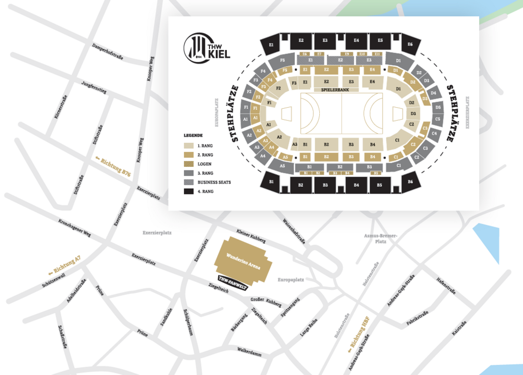 Wunderino Arena-Ticketshop - THW Handball